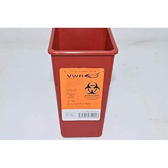 VWR 19001-001 - Small - Sharps Container Systems, Red - Each : Amazon ...