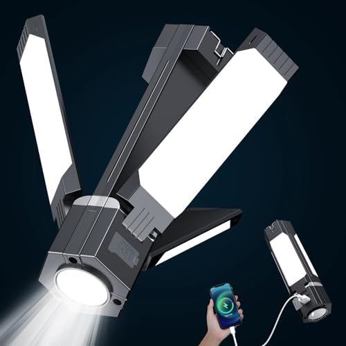 DROZIP Multifunctional Camping Lamp, Foldable LED Camping Lantern with ...