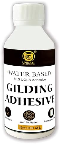 UGLS Gilding Glue Adhesive (100.ml) for Gold Leaf Water Based Gilding ...