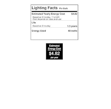 Westinghouse Lighting 0403800 Corp 40-watt F15 AMB Bulb, 2-Pack ...
