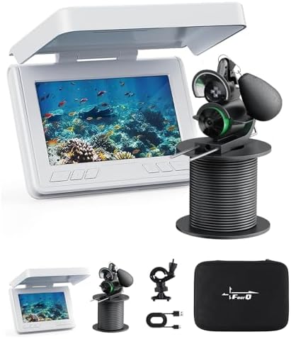 Underwater Fishing Camera,Fishing Camera Ice vexilar Fish find 4.3 inch ...