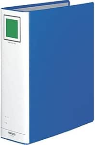 Amazon.co.jp: Kokuyo Tube File, Eco, Blue A4 Vertical and Height 3.7 ...