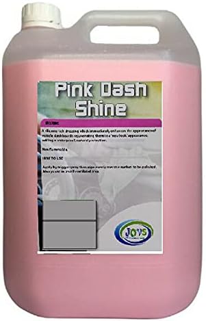 Pink Dash Shine 5 Litre Quick Cleaner Dashboard Cleaner Silicone Trim ...