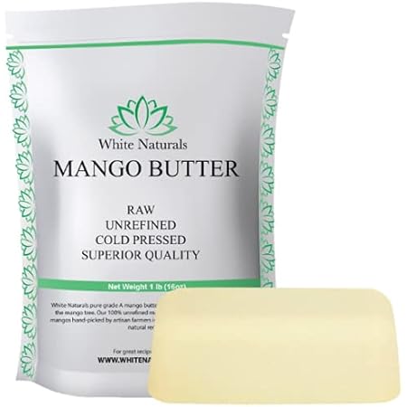 Amazon.com : Raw Mango Butter | 100% Natural, Extracted from Mango Seed ...
