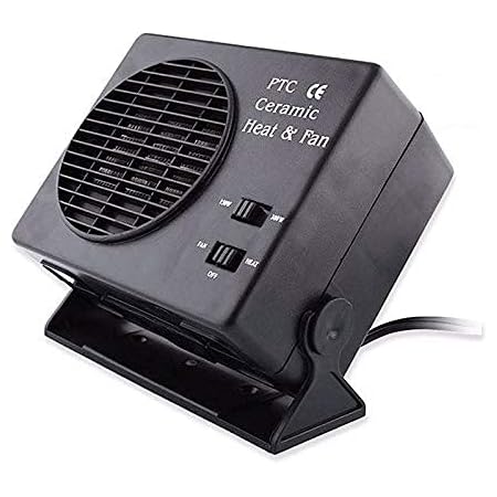 Amazon.com: RoadPro RPSL-681 12V Direct Hook-Up Ceramic Heater/Fan with ...