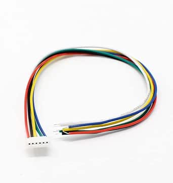 JST SH 6-pin Connectors (1.15mm pin spacing with 200mm wires) : Amazon ...
