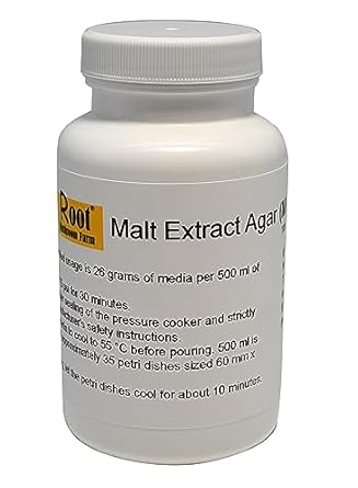 Amazon.com: Root Mushroom Farm-Malt Extract Agar(MEA) (106 grams, NEW ...
