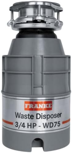 Franke WD75 3/4 HP Continuous Feed Waste Disposer with 2600 RPM Magnet ...