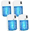 Amazon.com : 2025 4Pack Bug Zapper Indoor Plug in Electronic Mosquitoes ...