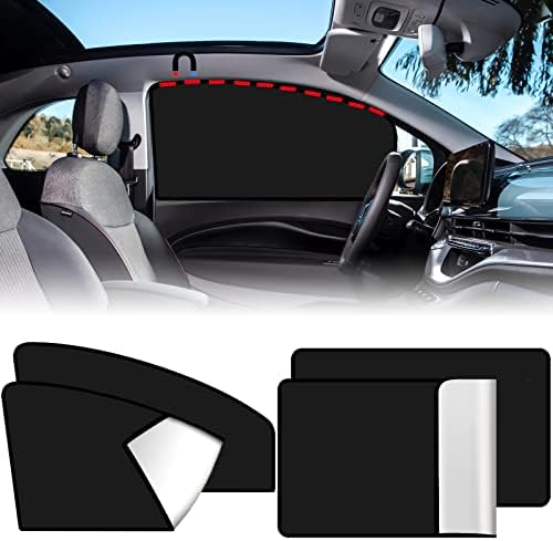 Car Window Sun Shade Baby, 4 Pack Magnetic Car Window Shade, Side Car ...