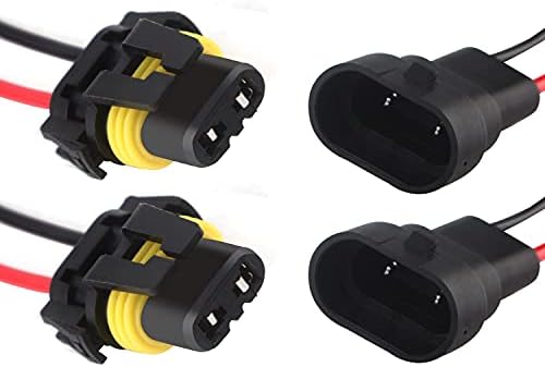 MOTOALL Adapter Socket Connector Wiring Harness Female Plug Pigtail ...