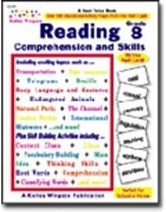 Reading Comprehension and Skills Book (Grade 8), Flash Cards - Amazon ...