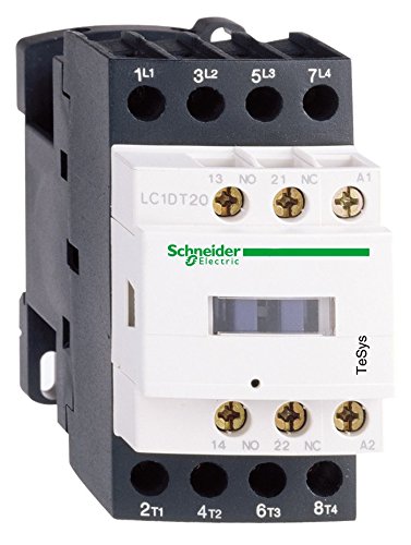 Schneider Electric LC1DT25G7 Contactor Non-Reversing 4-Pole 25A Type ...