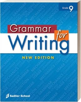 Grammar for Writing Grade 9 New Student Edition: Sadlier: 9781421773599 ...
