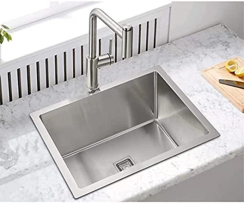 JINDAL HAVY DUTY Stainless Steel Sink Single Bowl Kitchen Sink Handmade ...