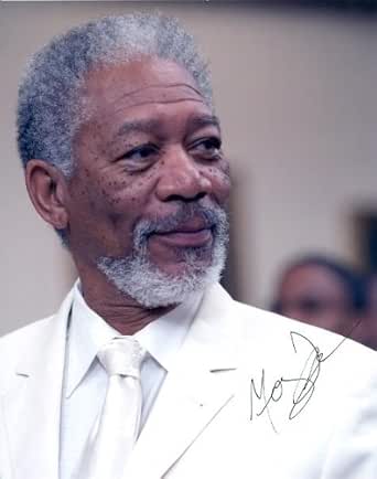 Amazon.com: Morgan Freeman - CERTIFIED - GENUINE - AUTOGRAPHED - Signed ...