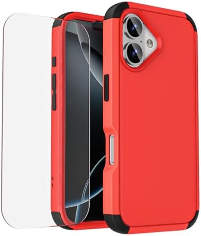 Amazon.com: RonShieh for iPhone 16 Case [Shockproof] [Dropproof] [Heavy ...