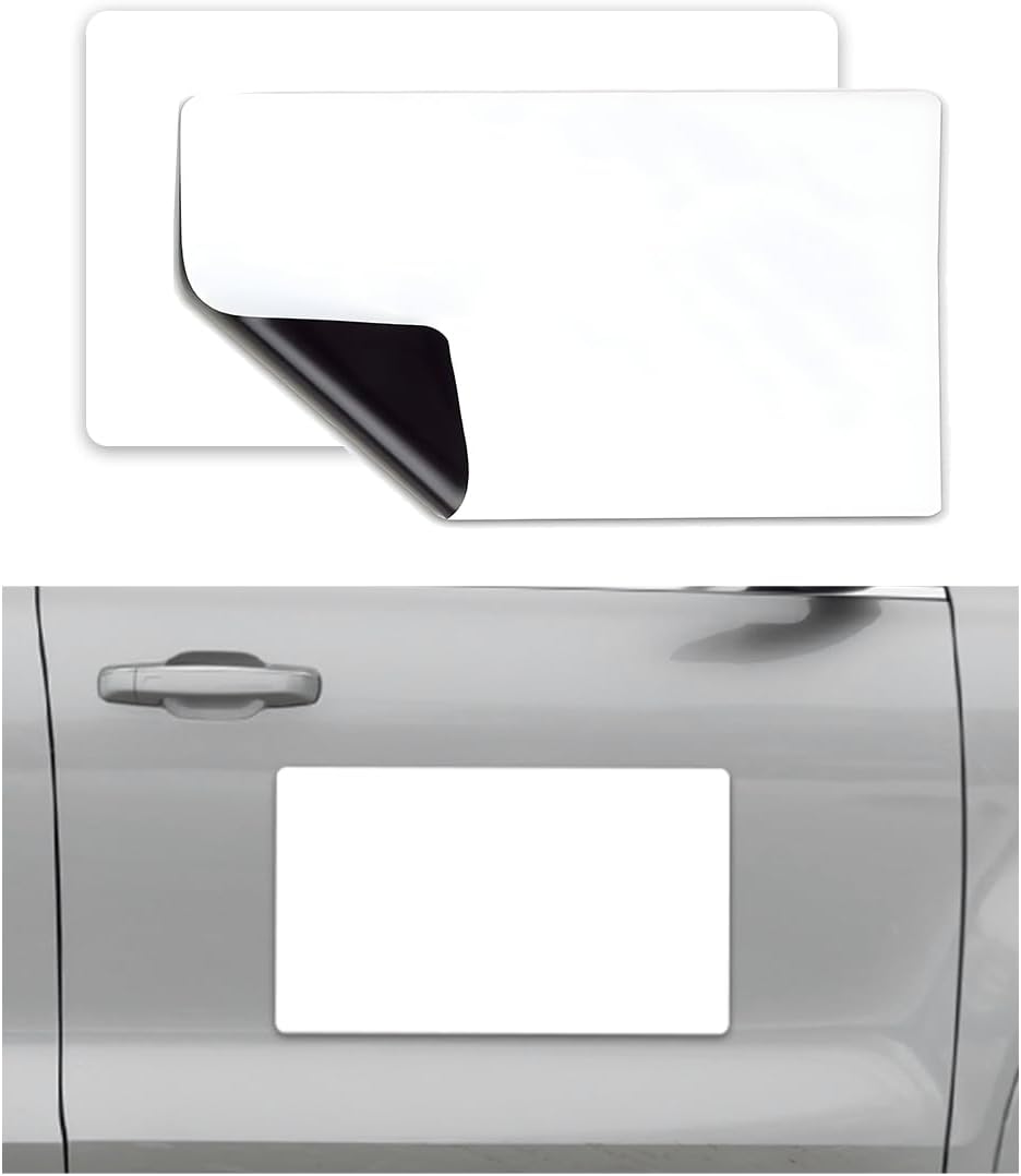 Amazon.com: Wevdn 2 PCS 17''×12'' Blank Magnets, Rounded Corners ...