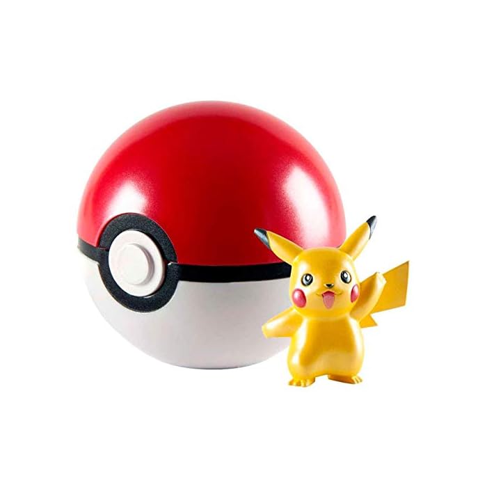 Buy TOMY Pokemon 20th Anniversary Clip n Carry Pokeball Pikachu with ...