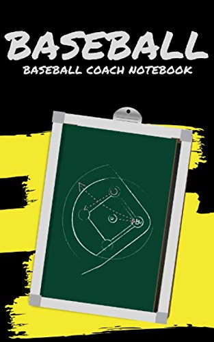 Baseball: Baseball Coach Notebook : This book contains 100 pages 5x8 to ...