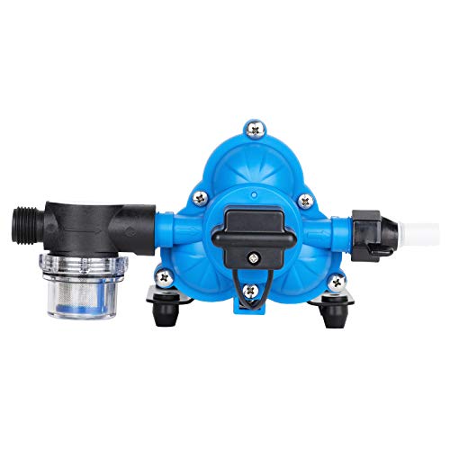 DC HOUSE 33-Series Industrial Water Pressure Pump, 115V 3.3 GPM 45 PSI ...