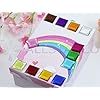 Amazon.com: 24mm Flat Back Acrylic Square Gems Rhinestones Cosplay ...