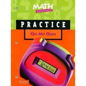 Practice On My Own Teacher's Workbook (Harcourt Brace Math Advantage ...