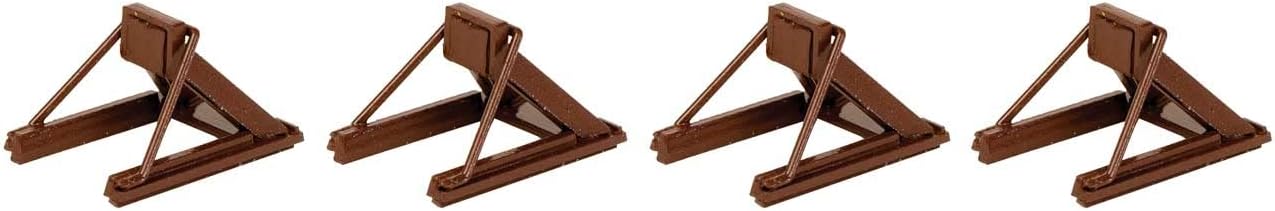 Amazon.com: Walthers HO Scale Assembled Train Track Bumper 4-Pack ...