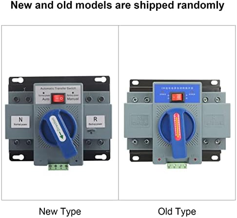 Hilitand Automatic Transfer Switch 63A 2P Dual Power Automatic Transfer ...