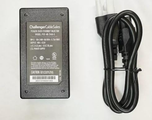 Amazon.com: Challenger Cable Sales POE-48-24W-G Power Over Ethernet ...