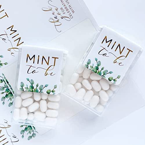 Amazon.com: Mint to Be Mint Stickers - Mint to Be Wedding Favor ...