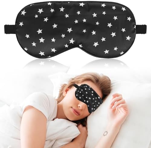 Amazon.com: Sleep Mask Soft Eye Mask with Adjustable Strap for Sleeping ...