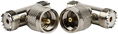 Amazon.com: DHT Electronics 2PCS RF coaxial Coax Adapter SMA Female to UHF Male PL-259 PL259 ...