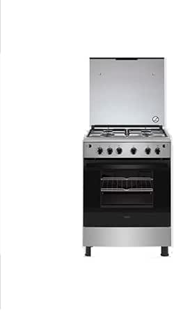 Zanussi - Stainless Steel Gas Cooker - 4 Burners - 60cm - Silver ...