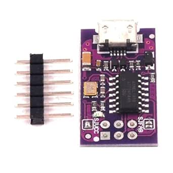 Amazon.com: 5V Micro USB Tiny AVR ISP ATtiny44 USBTinyISP Programmer Module for Arduino ...