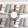 Amazon.com: Hiwhy Decorative Book Storage Box Set of 2, Stylish ...