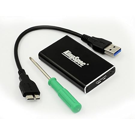 mSATA Adapter, ELUTENG mSATA to USB 3.0 Adapter, USB mSATA SSD Reader ...