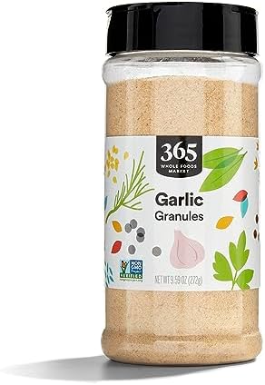 Amazon.com : 365 by Whole Foods Market, Garlic Granules, 9.59 Ounce ...