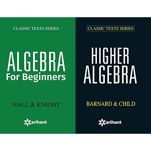 Buy Algebra For Beginners + Higher Algebra (Set of 2 Books) Book Online ...