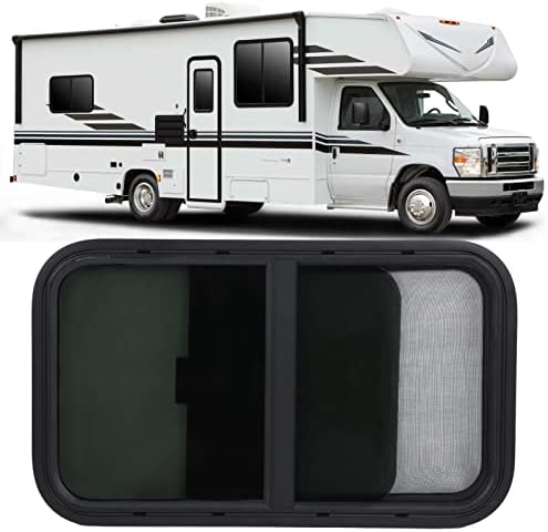 RV Sliding Window, 36.8 X 13.2 Horizontal Vertical Slide Replacement RV ...