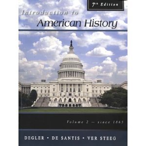 Introduction to American History Volume 2 7th Edition: unknown author ...