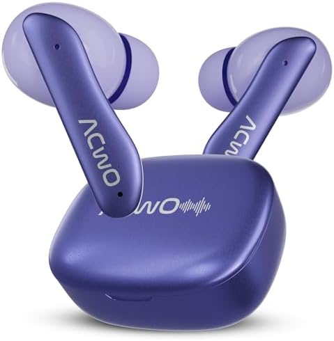 ACwO DwOTS 111 Wireless Earbuds | Up to 75Hrs Battery Life | 10mm ...