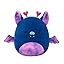 Amazon.com: Squishmallows Original 14in Rusty The Grey Rat with Heart ...