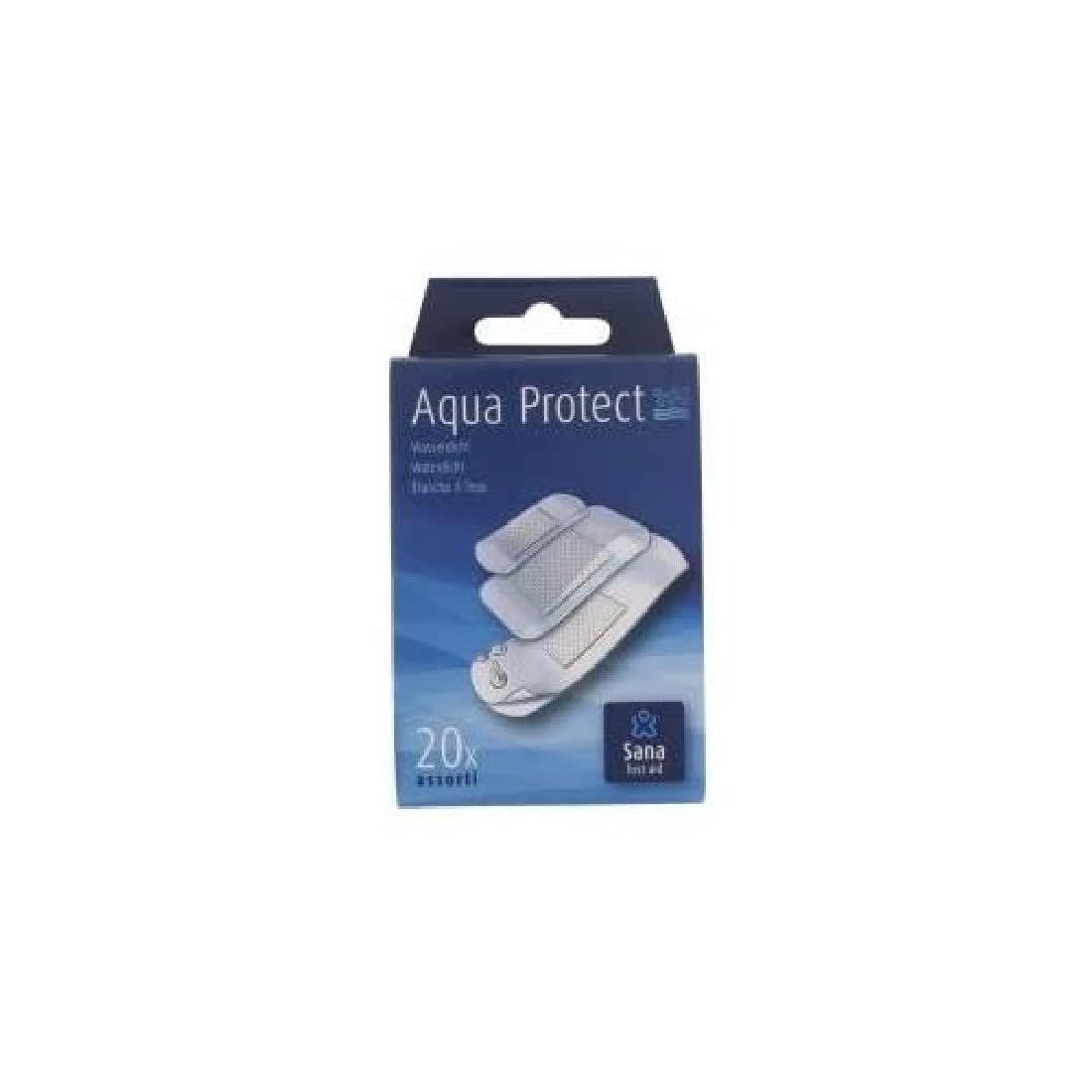 Amazon.com : Sana first aid Aqua Protect Pflaster 20 pcs : Health ...