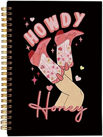 Amazon.com : NEGIGA Pink Preppy Howdy Honey Western Cowgirl Boot Lined ...