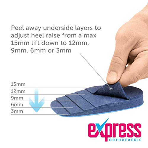 Express Orthopaedic® - Medically Approved Adjustable Heel Raise Shoe ...