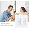 Smart Switch, Smart Light Touch Switch 2 Gang, Double Smart WiFi Light ...
