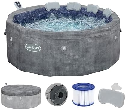 Bestway Lay-Z-SPA ThermaCore UltraFit -Whirlpool Paris AirJet Plus Ø ...