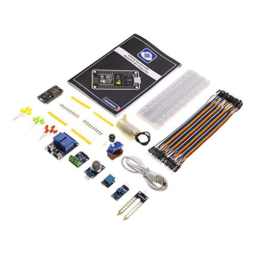 Snapklik.com : Robotistan Nodemcu ESP8266 IoT Starter Kit - Smart Electronic IoT Projects - DIY ...