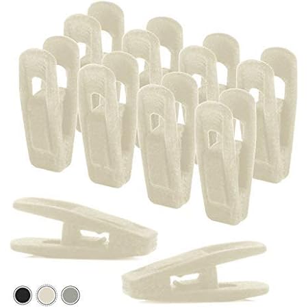 Amazon.com: TOFIIGREM Velvet Hanger Clips for Velvet Hangers - 20 PCS ...